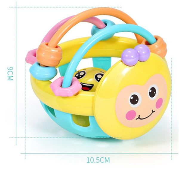Hochet en caoutchouc souple pour bébé de 0 à 12 mois – Louise & Basile