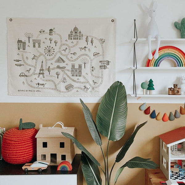 La carte de Paris – Louise & Basile